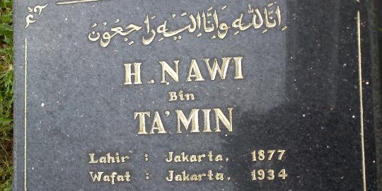 Mengenang Sosok Haji Nawi yang Kini Jadi Nama Jalan dan Stasiun MRT di ...